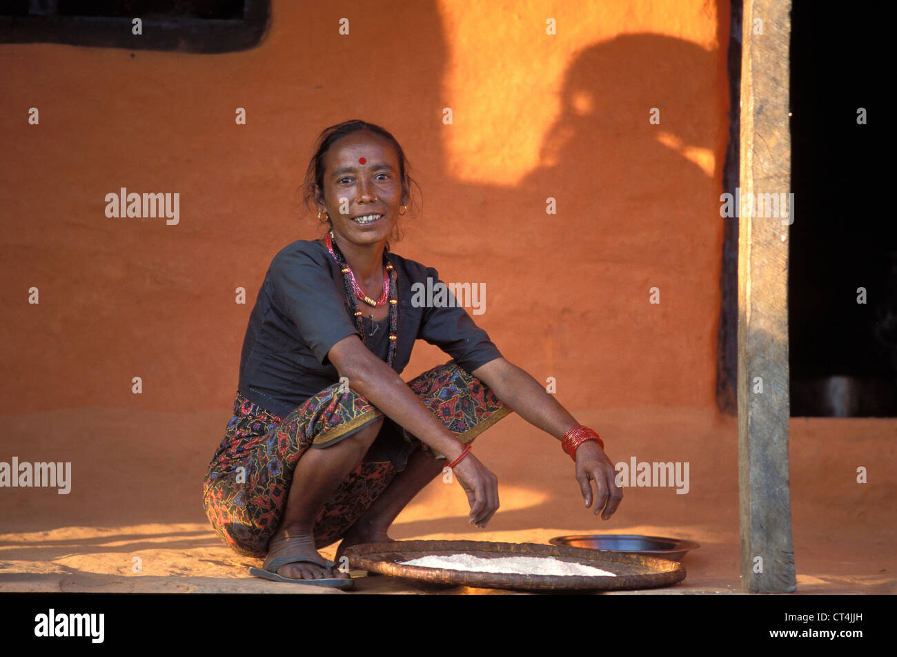 Tamang person hi-res stock photography and images - Alamy