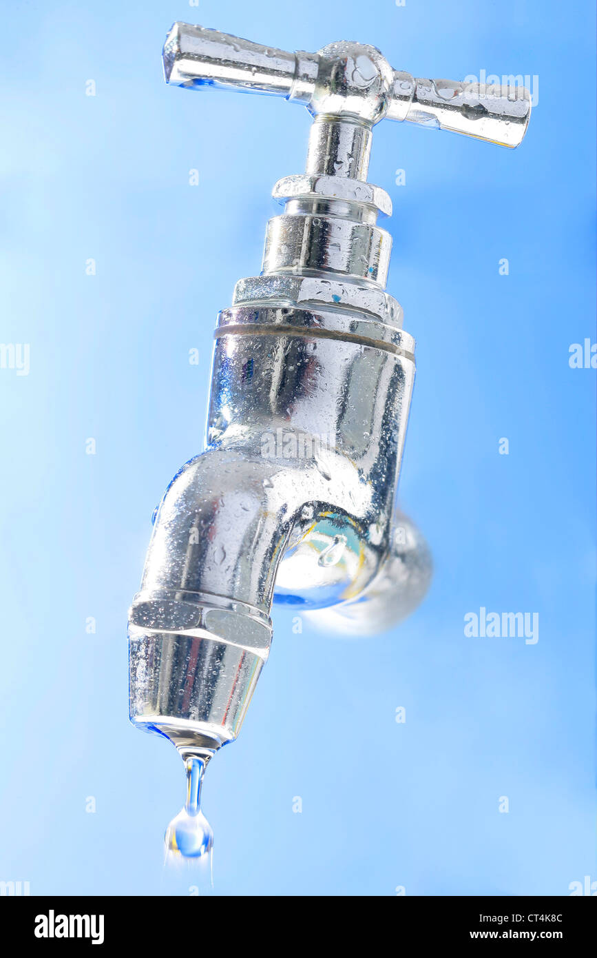 Water wastage tap hi-res stock photography and images - Alamy