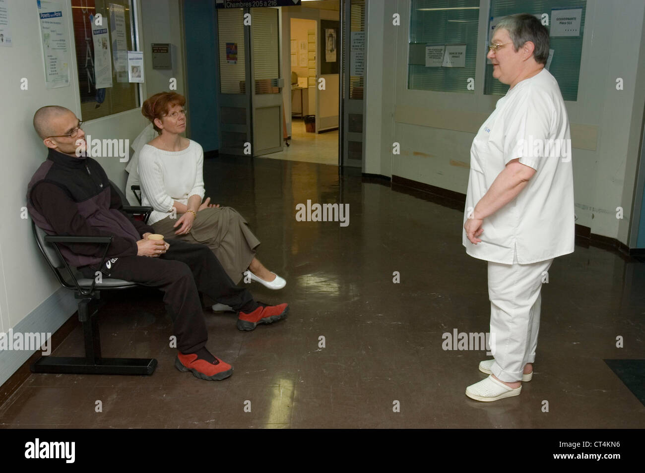 Cancer patient waiting hi-res stock photography and images - Alamy