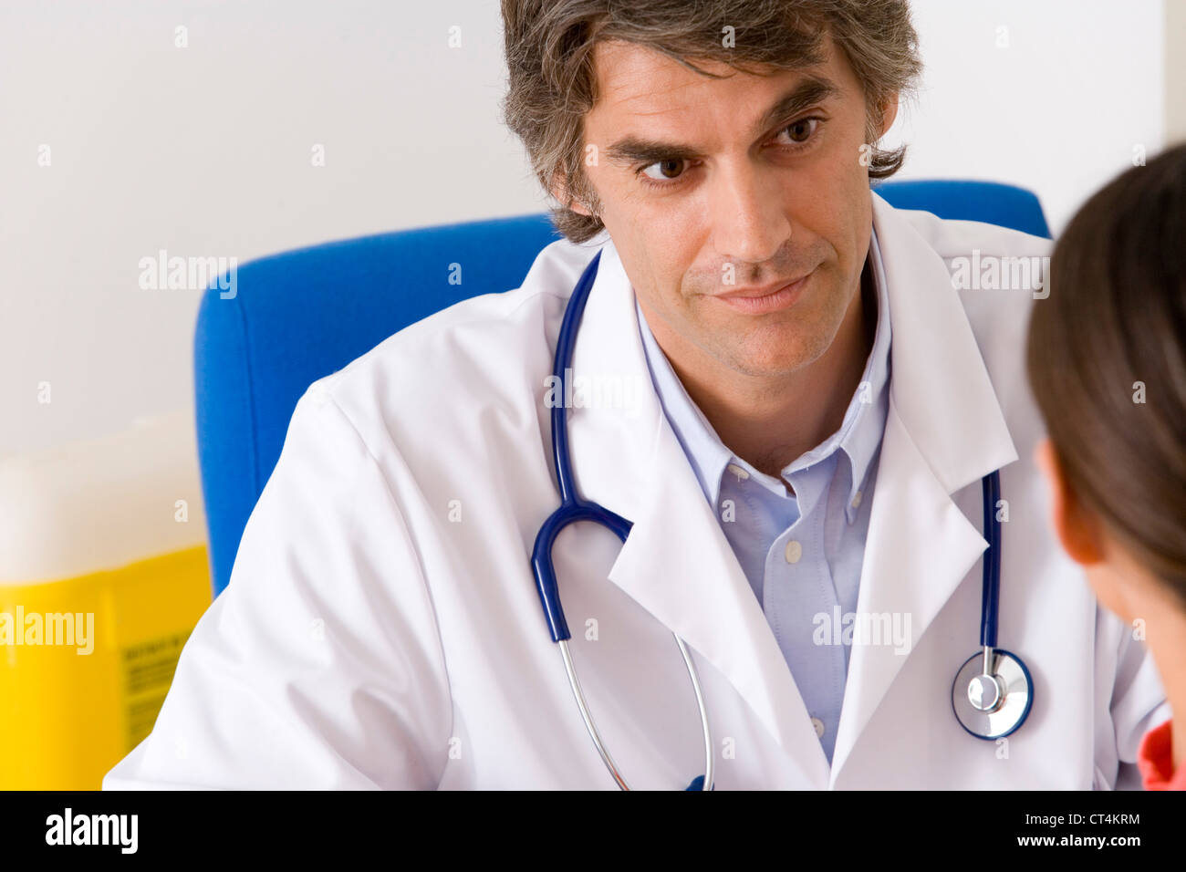 DOCTOR IN HOSPITAL Stock Photo - Alamy