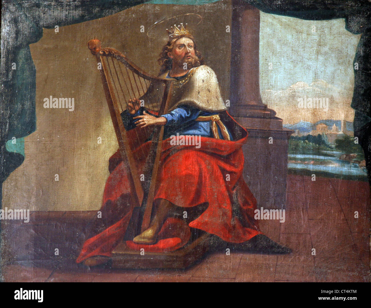 King david bible hi-res stock photography and images - Alamy