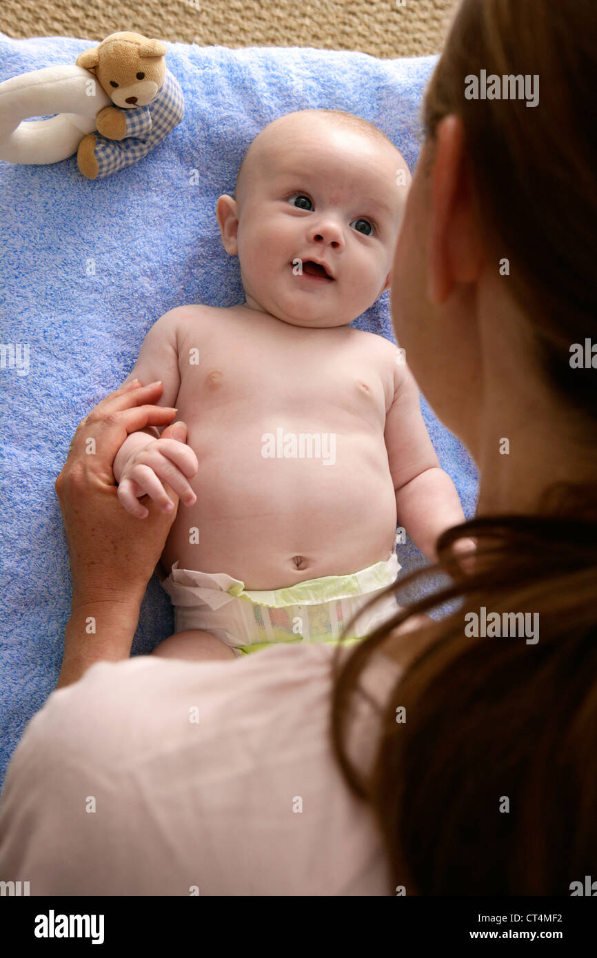 MOTHER & INFANT Stock Photo - Alamy