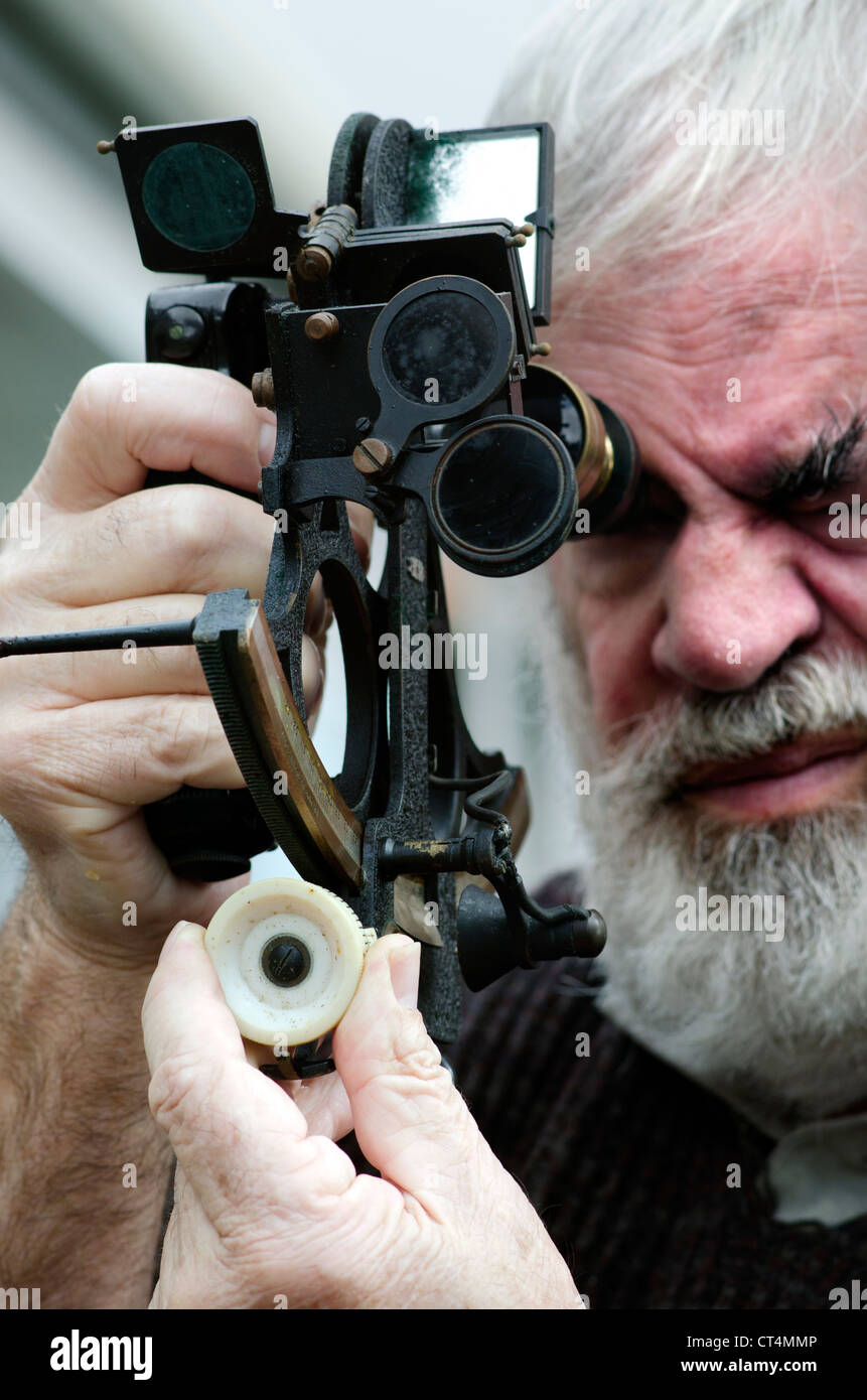 Sailor With Sextant High Resolution Stock Photography and Images - Alamy