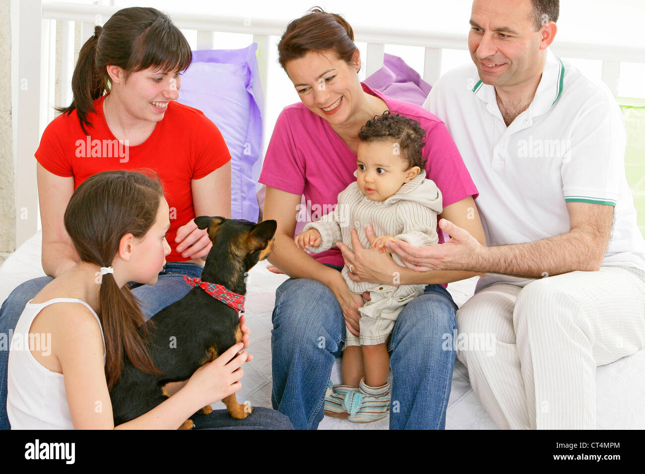 Reconstituted family hi-res stock photography and images - Alamy