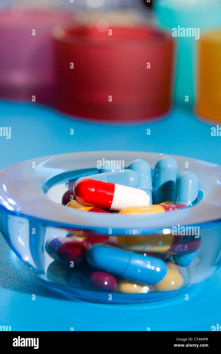 A CAPSULE-FORM DRUG Stock Photo - Alamy