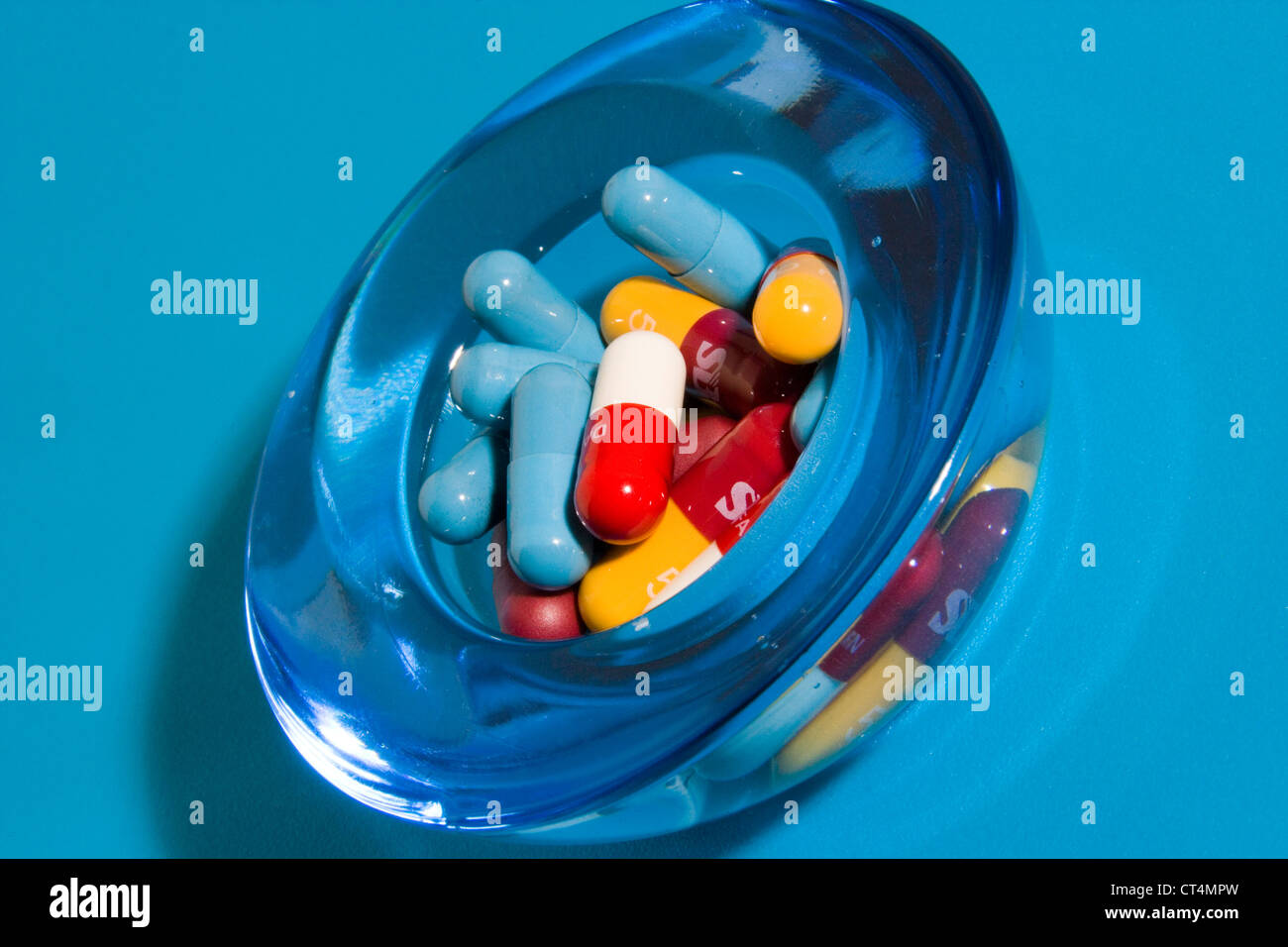 A CAPSULE-FORM DRUG Stock Photo - Alamy
