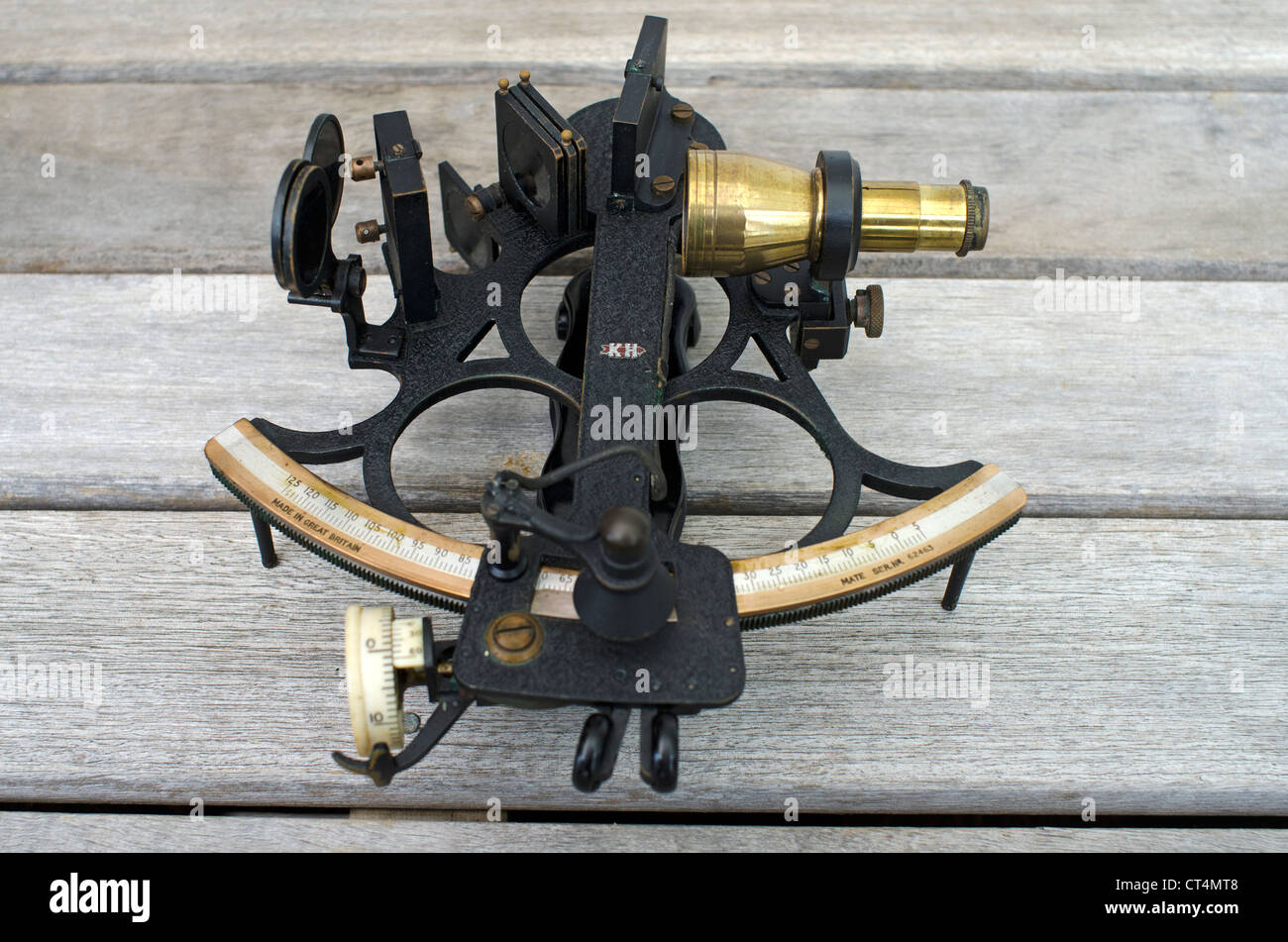 Sailor Navigating With A Sextant High Resolution Stock Photography and ...