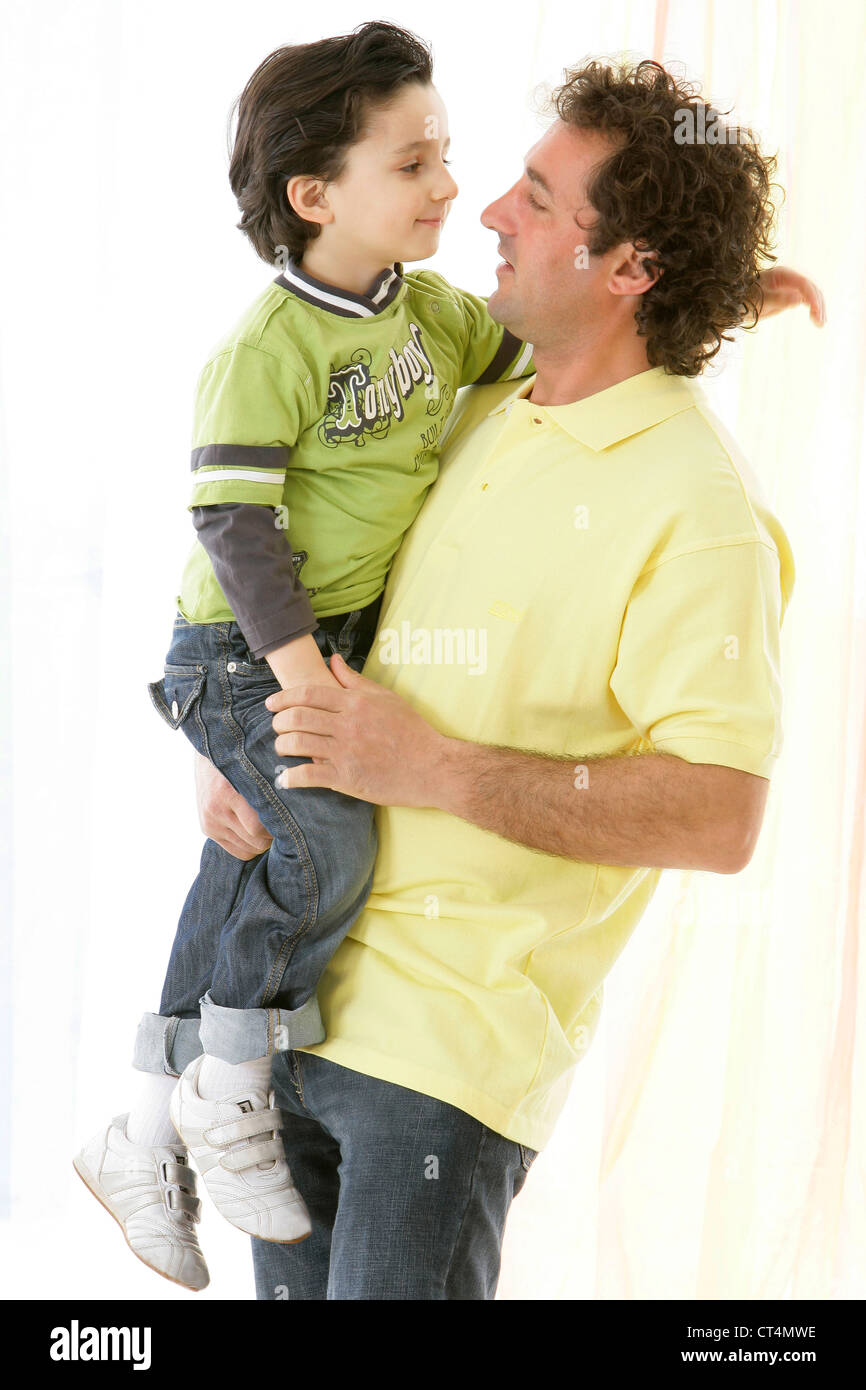 FATHER & CHILD Stock Photo - Alamy