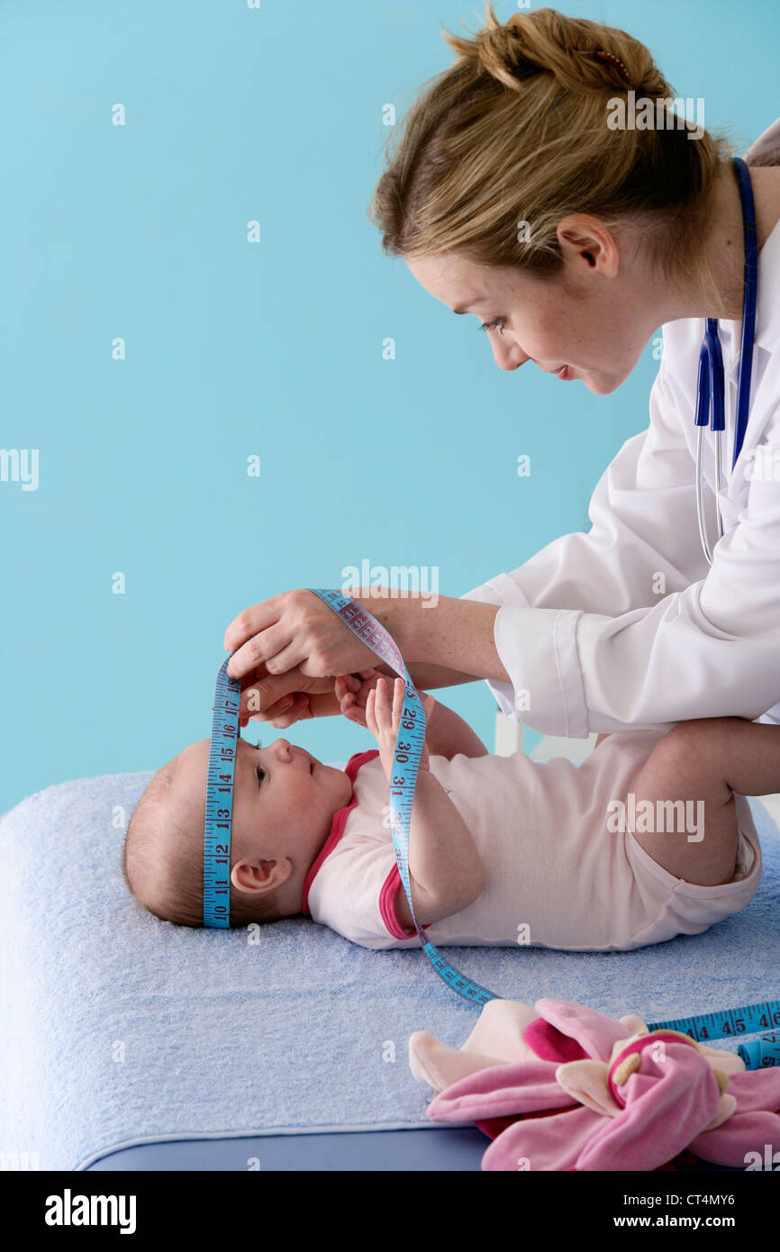 Head circumference measurement hi-res stock photography and images - Alamy