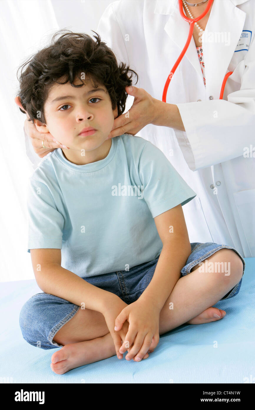 LYMPH NODE, CHILD Stock Photo - Alamy