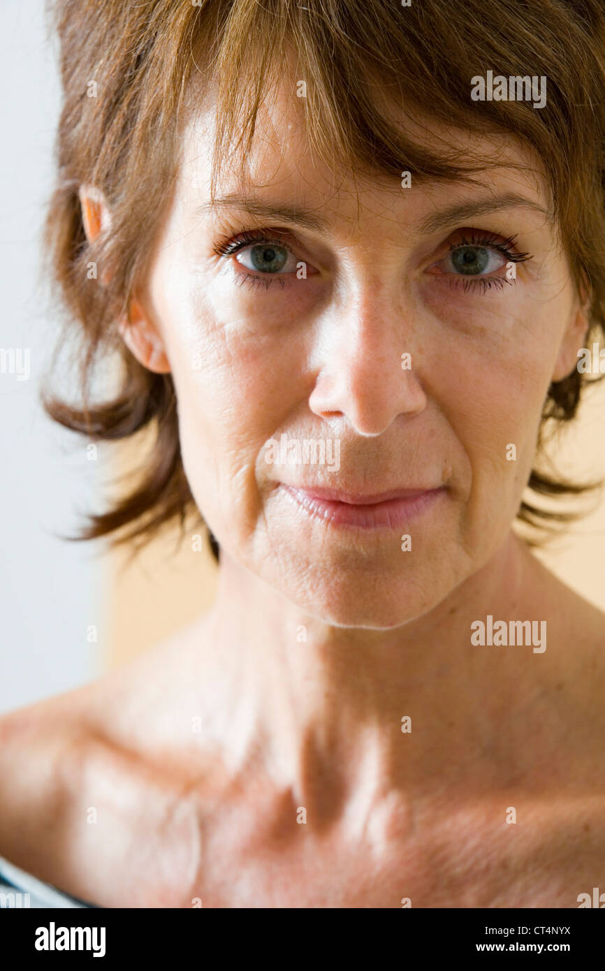PORTRAIT WOMAN IN 50S Stock Photo - Alamy