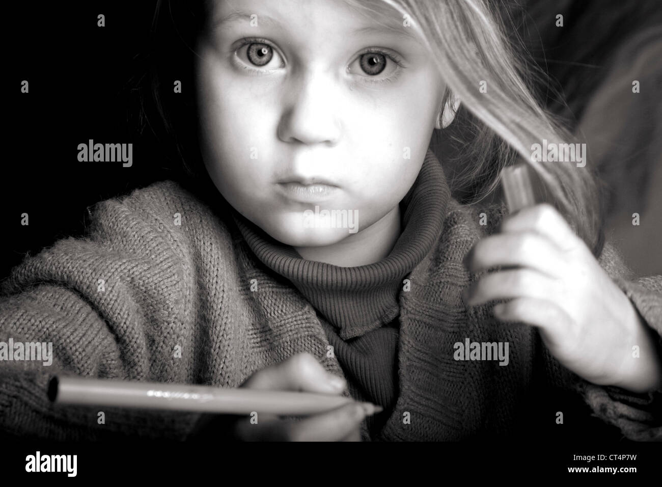 Hesitation drawing hi-res stock photography and images - Alamy