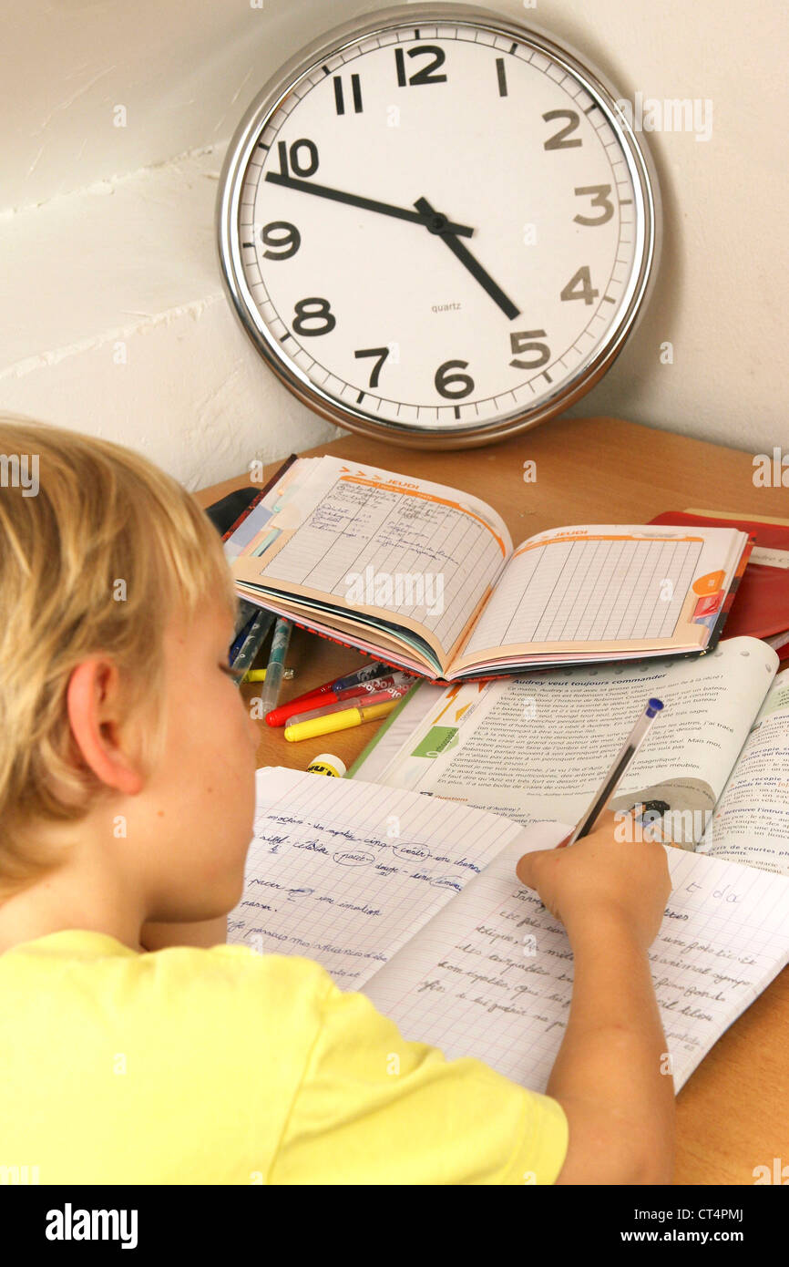 Schoolboys clock hi-res stock photography and images - Alamy