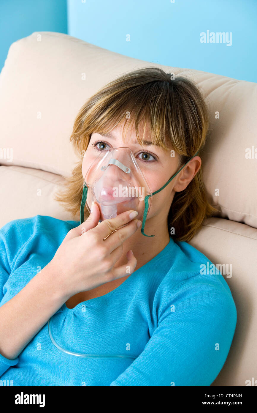 Home oxygen therapy hi-res stock photography and images - Alamy