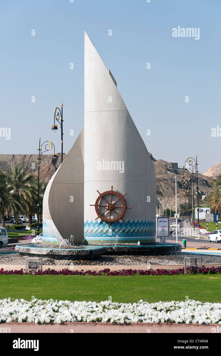 Oman muscat roundabout hi-res stock photography and images - Alamy