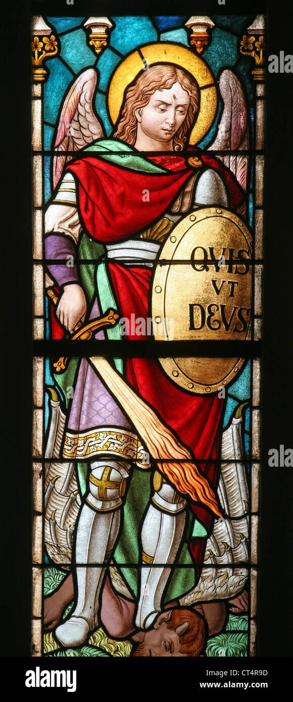 Saint michael the angel hi-res stock photography and images - Alamy