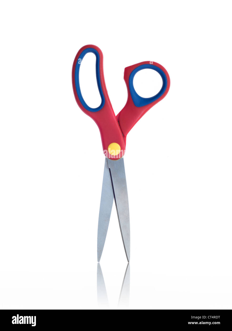 A pair of scissors isolated against a white background Stock Photo - Alamy