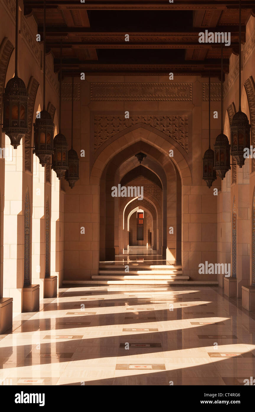 Elk207-1303v Oman, Muscat, Al Ghubrah, Sultan Qaboos Grand Mosque ...