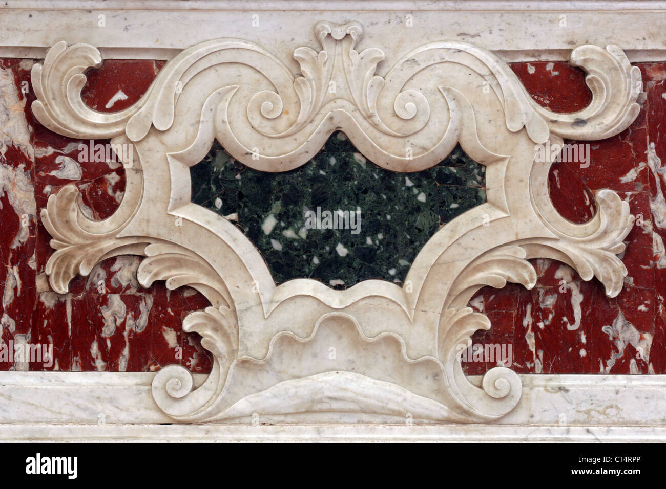 Detail of altar Stock Photo - Alamy