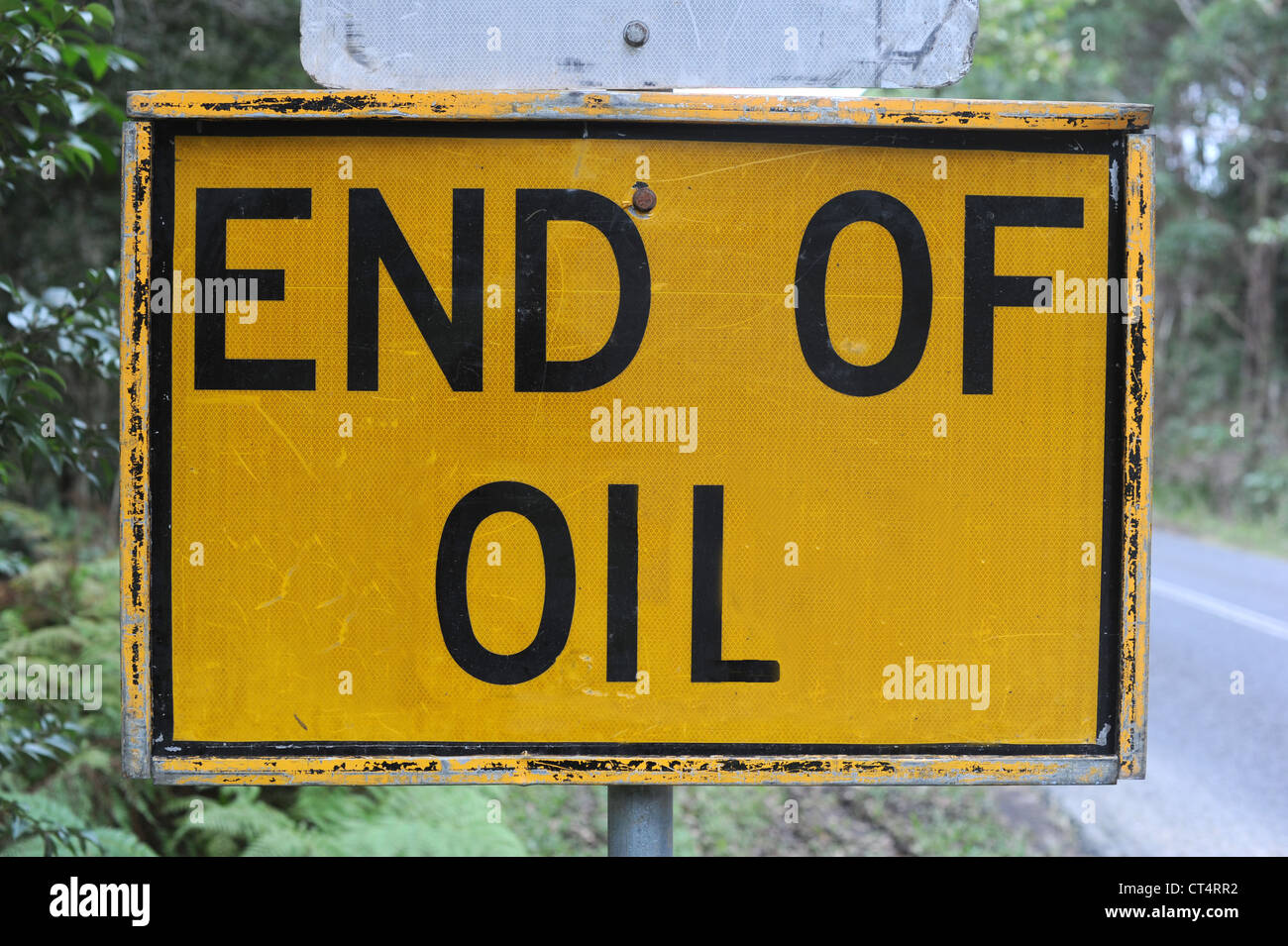 End of oil Stock Photo - Alamy