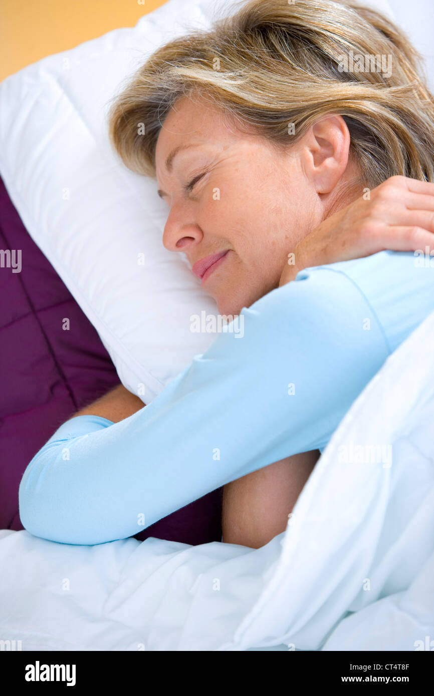 ELDERLY PERSON SLEEPING Stock Photo - Alamy