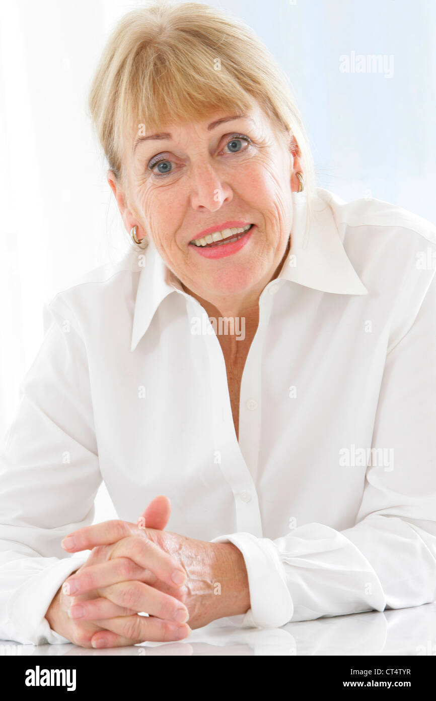 PORTRAIT WOMAN IN 50S Stock Photo - Alamy