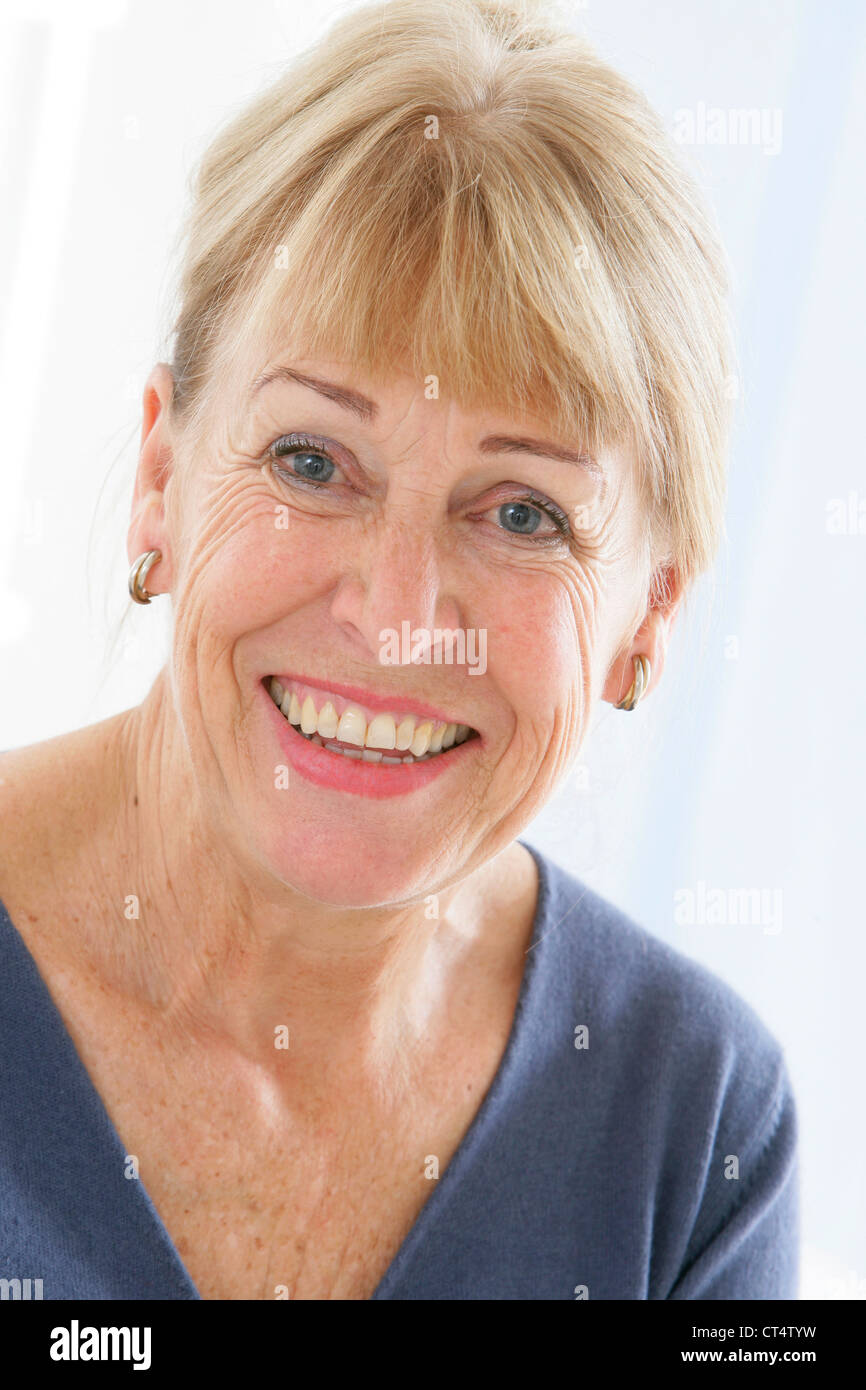 PORTRAIT WOMAN IN 50S Stock Photo - Alamy