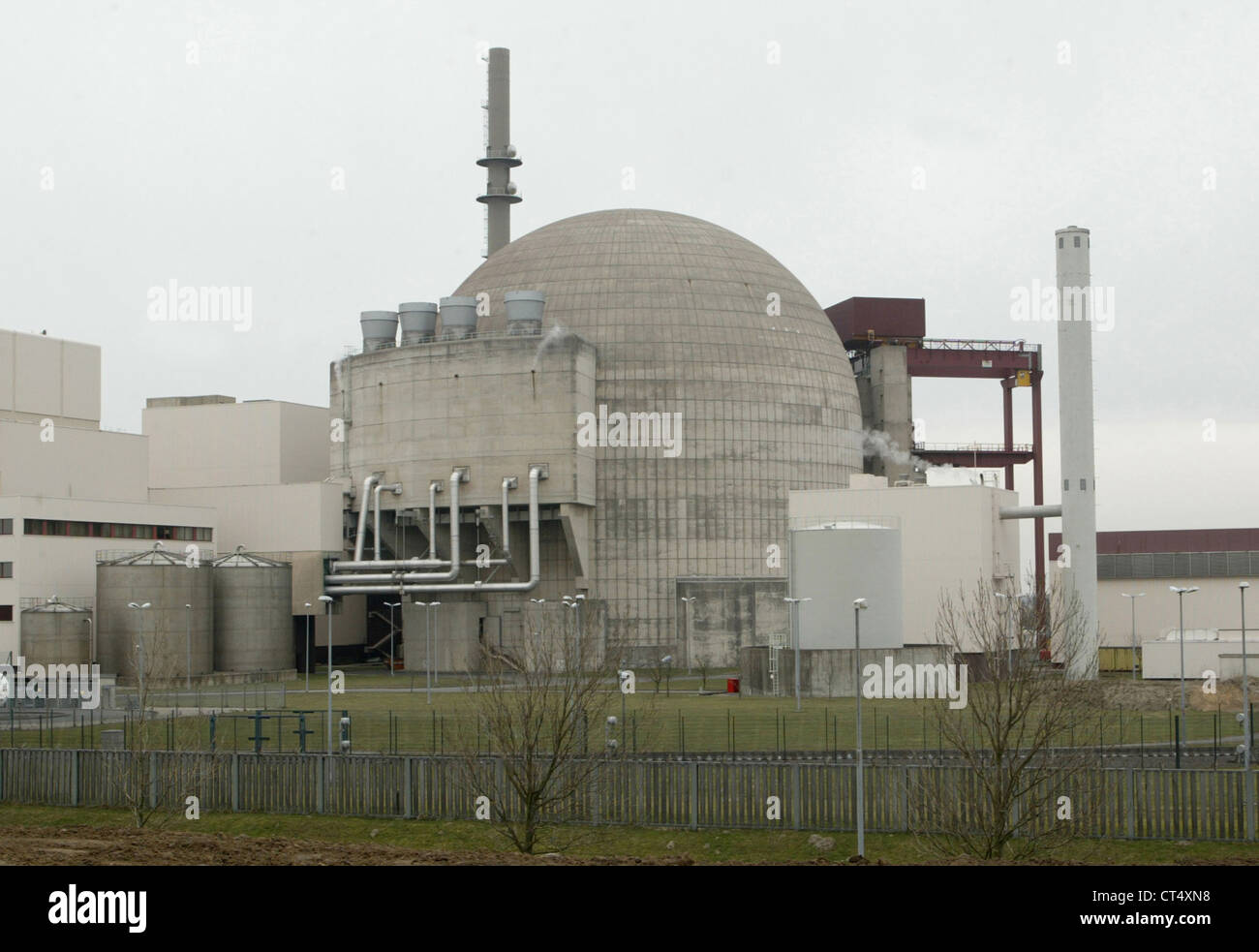 Brokdorf nuclear power plant Stock Photo - Alamy