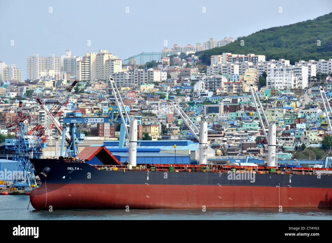 shipyard Busan South Korea Asia Stock Photo - Alamy