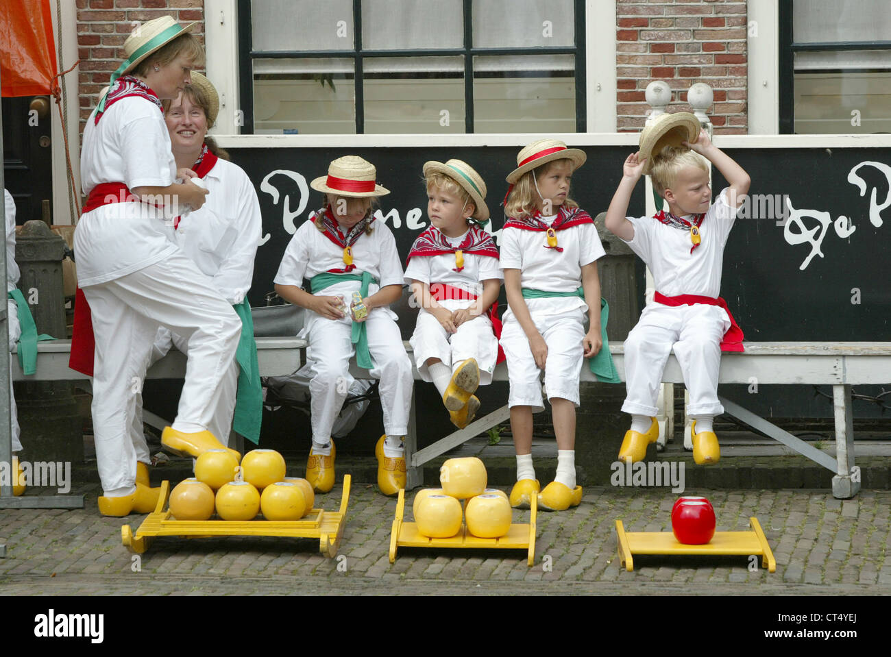 Edam Cheese Market in Holland Stock Photo - Alamy