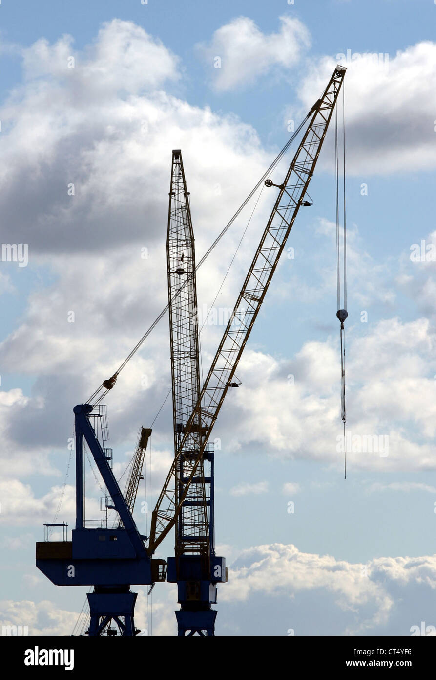 Luebeck-Travemuende, Flender Werft Stock Photo - Alamy