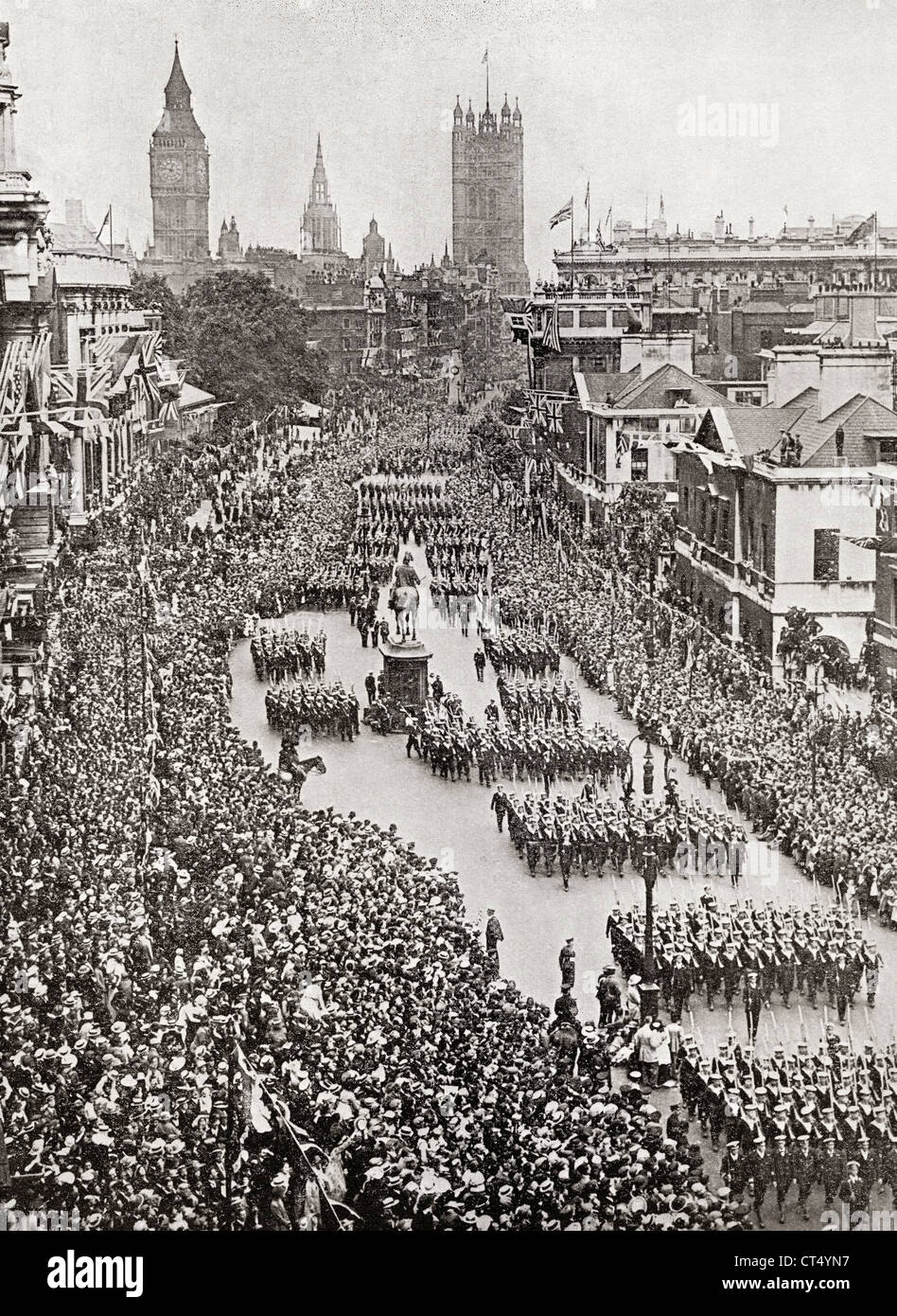 World war one crowd hi-res stock photography and images - Alamy