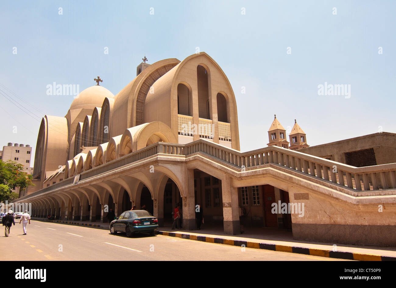 Saint marks coptic orthodox cathedral hi-res stock photography and ...