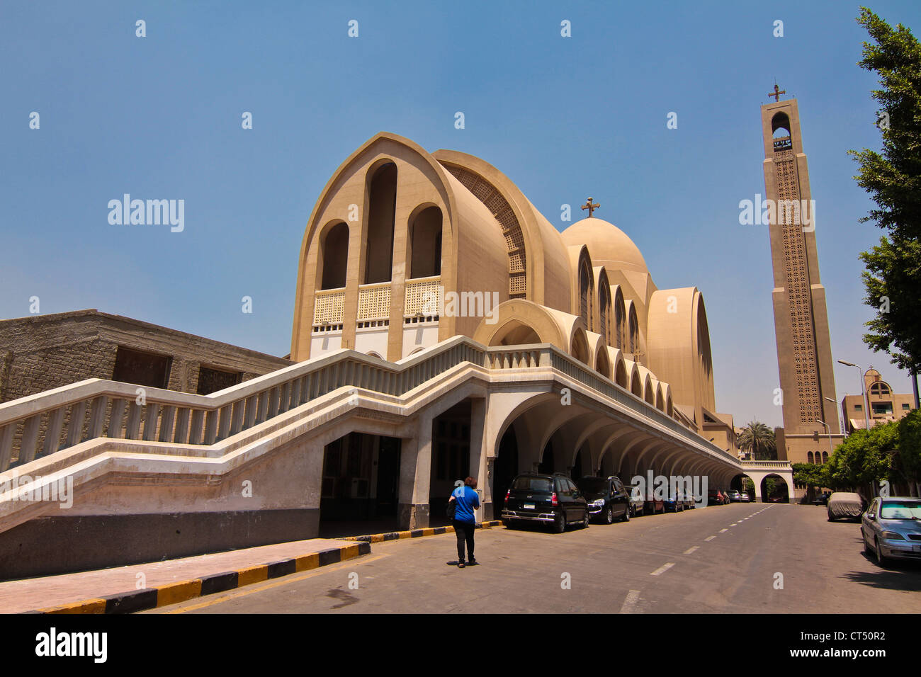 Saint marks coptic orthodox cathedral hi-res stock photography and ...