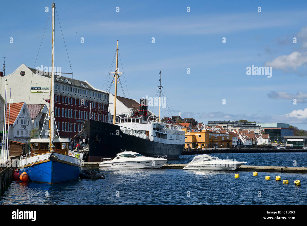 The port of Stavanger, Norway Stock Photo - Alamy