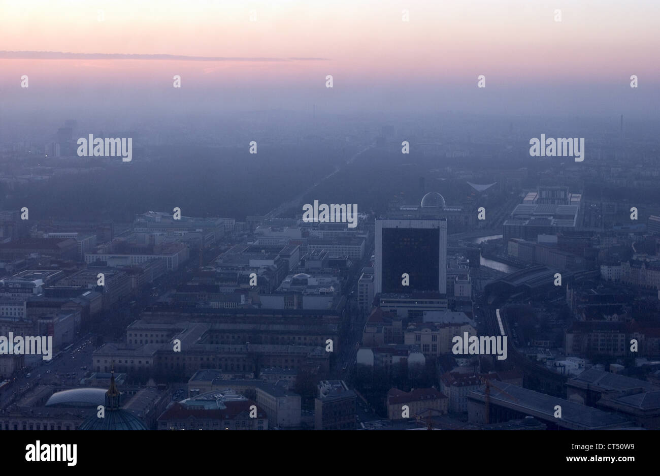 View over Berlin Stock Photo - Alamy