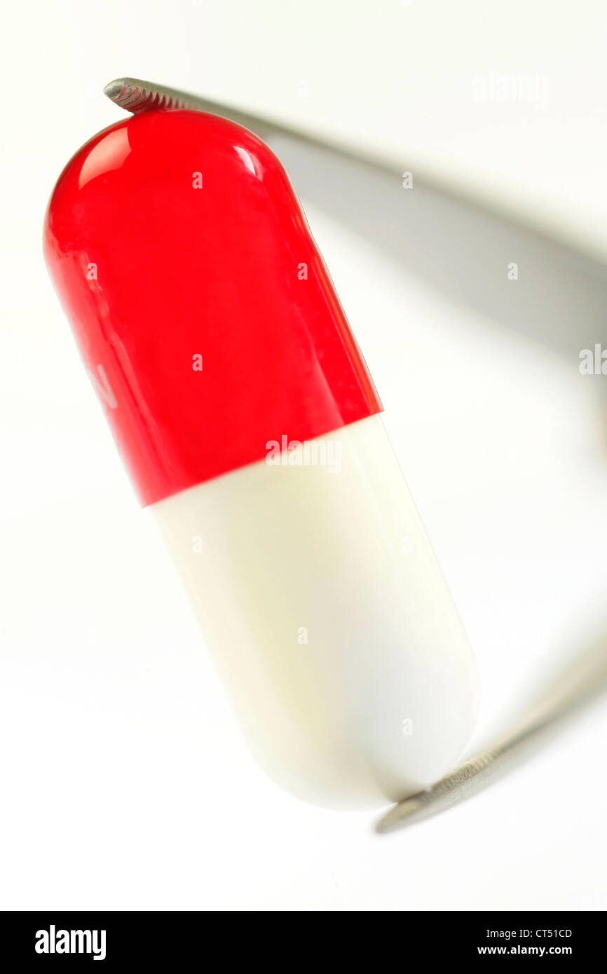 A CAPSULE-FORM DRUG Stock Photo - Alamy