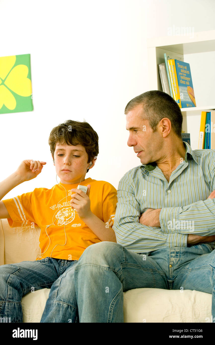 Grumpy child music hi-res stock photography and images - Alamy