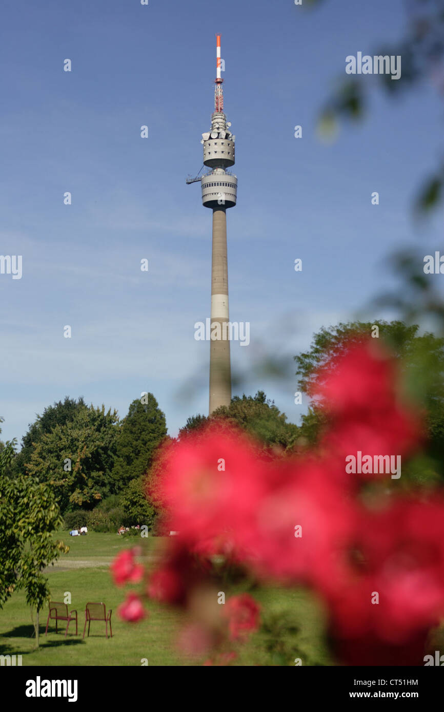 Dortmund, Florianturm in Westfalenpark Stock Photo - Alamy
