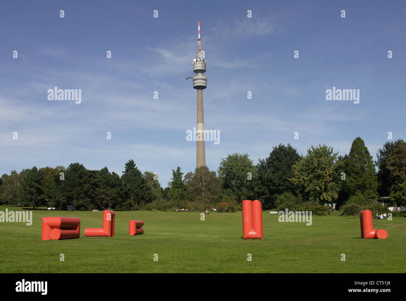 Dortmund, Florianturm in Westfalenpark Stock Photo - Alamy