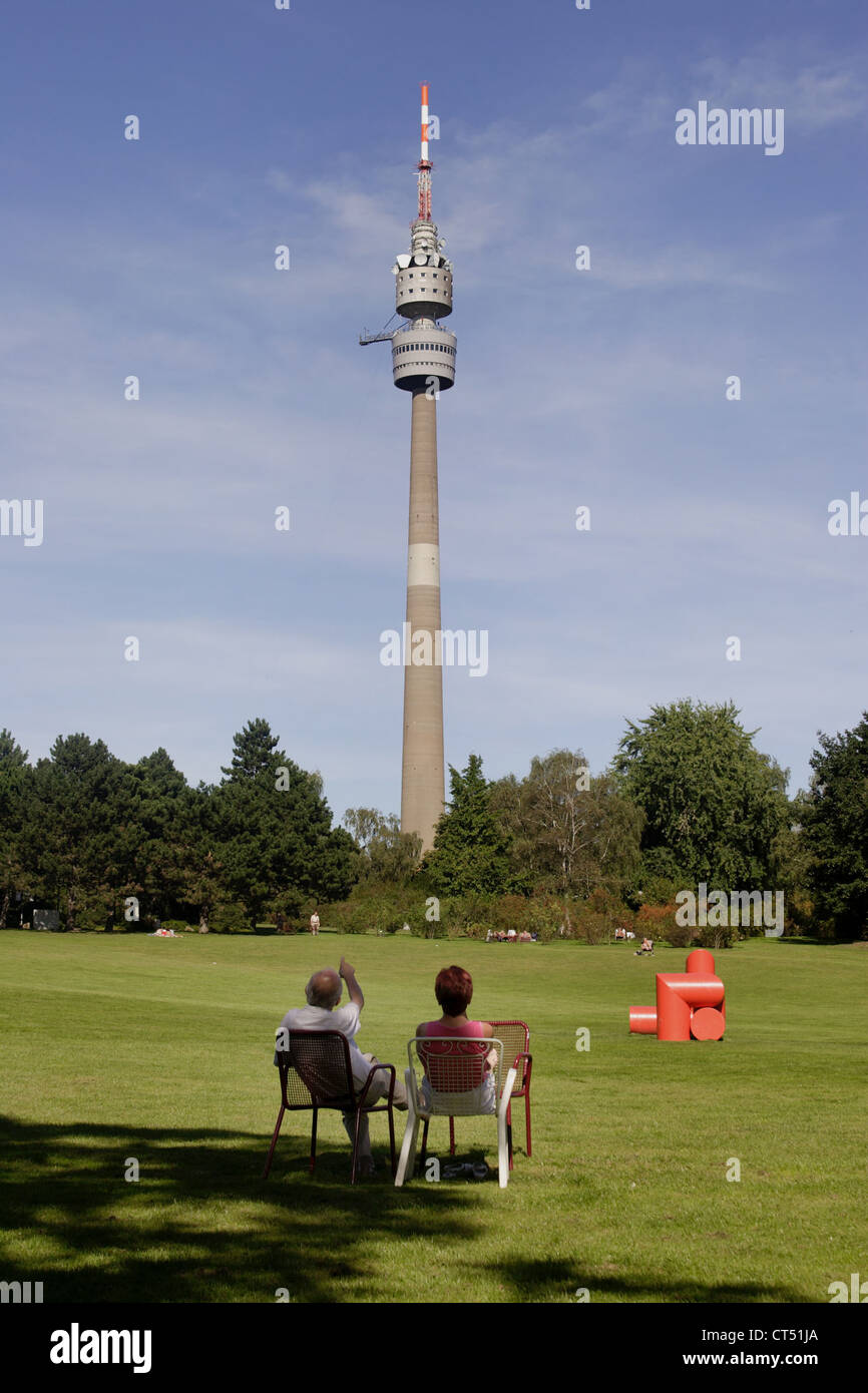 Dortmund, Florianturm in Westfalenpark Stock Photo - Alamy