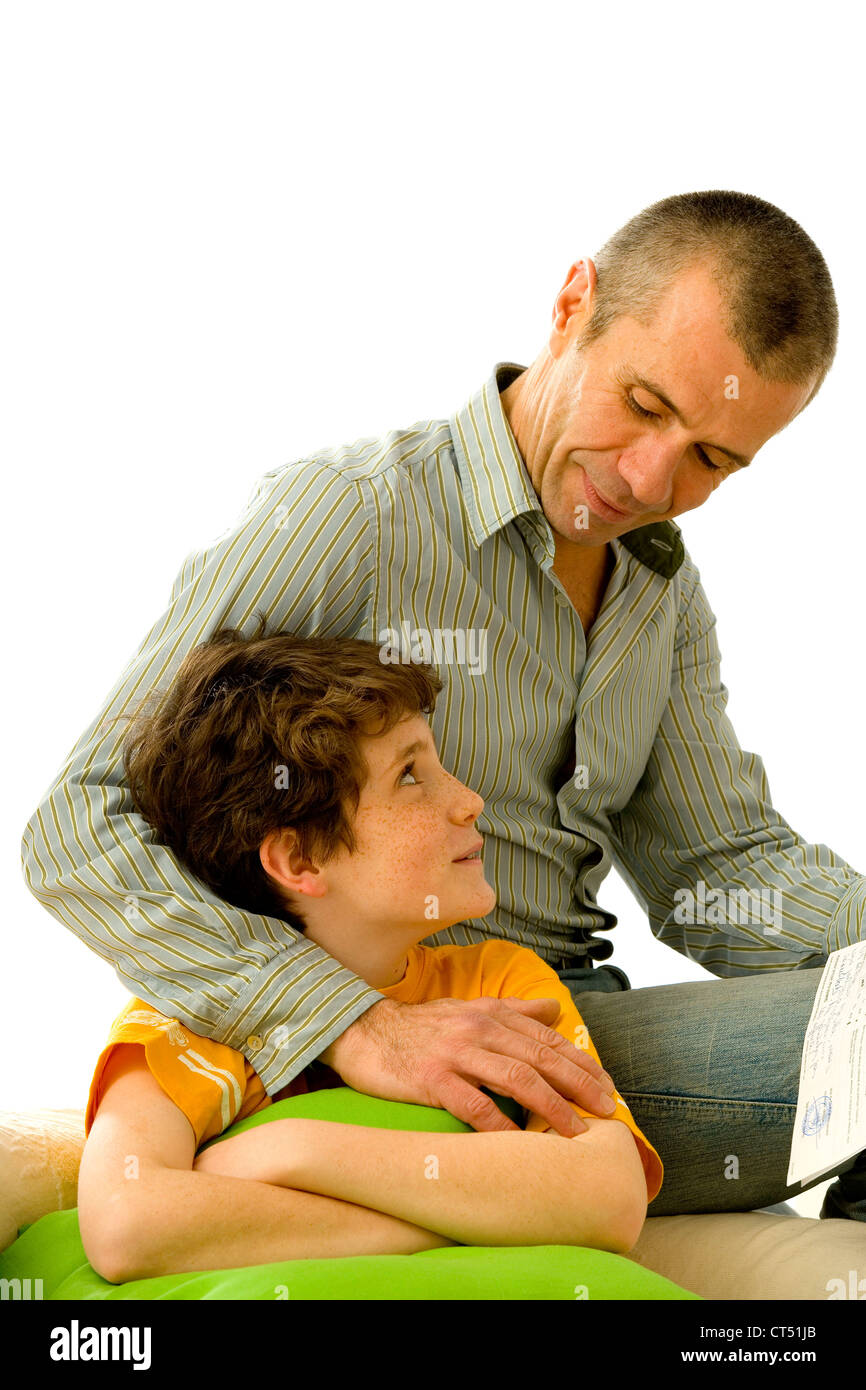FATHER & CHILD Stock Photo - Alamy