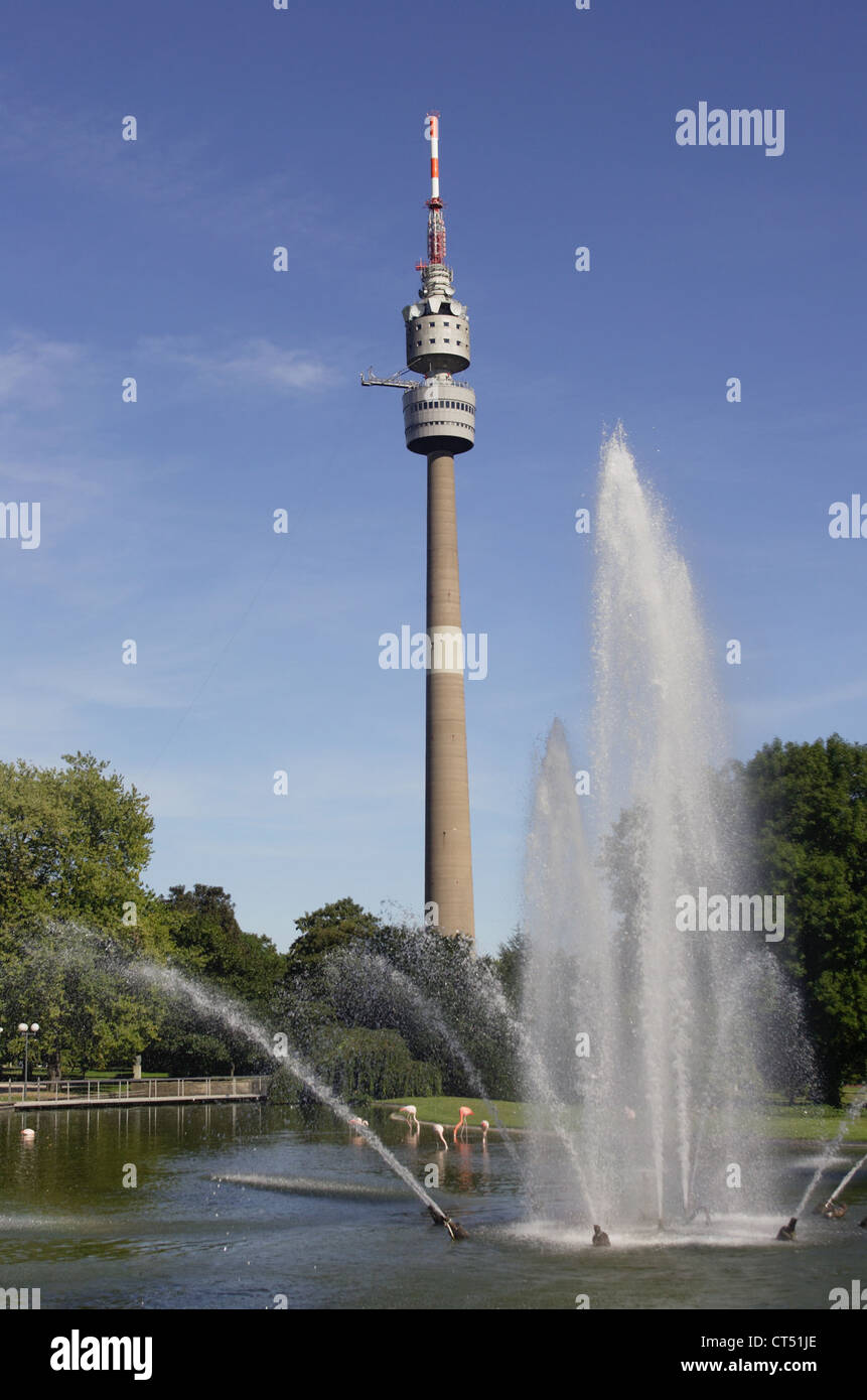 Dortmund, Florianturm in Westfalenpark Stock Photo - Alamy