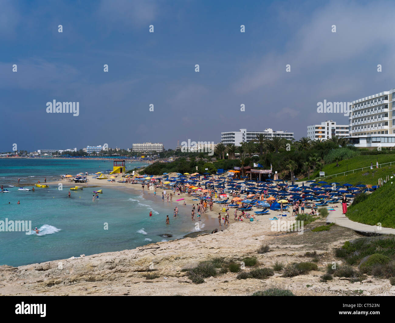 Ayia napa beach cyprus hi-res stock photography and images - Alamy
