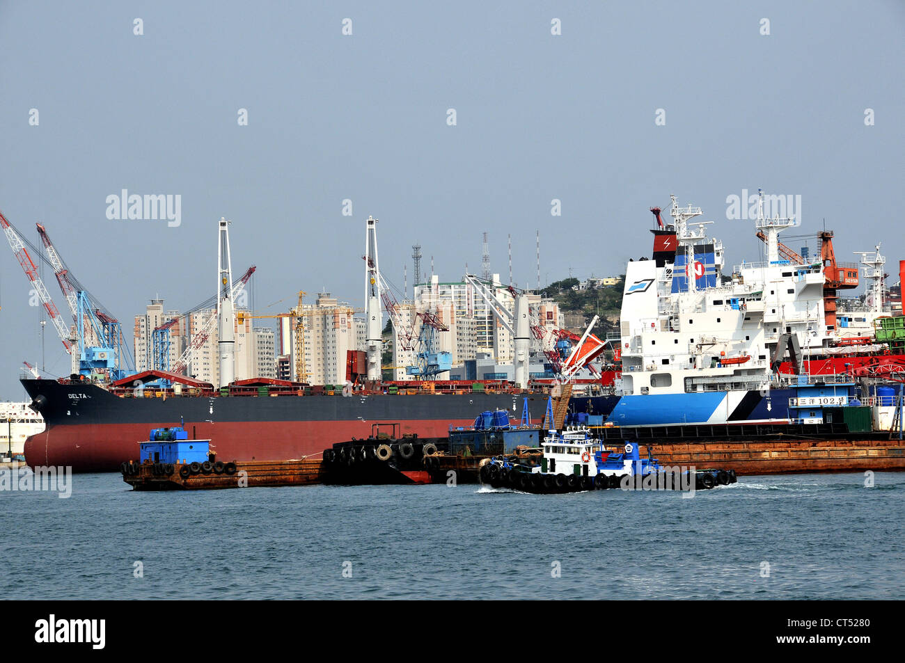 shipyard Busan South Korea Asia Stock Photo - Alamy