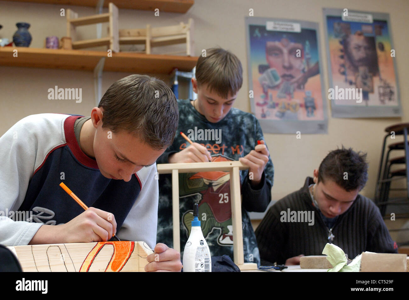 Principal school students hi-res stock photography and images - Alamy