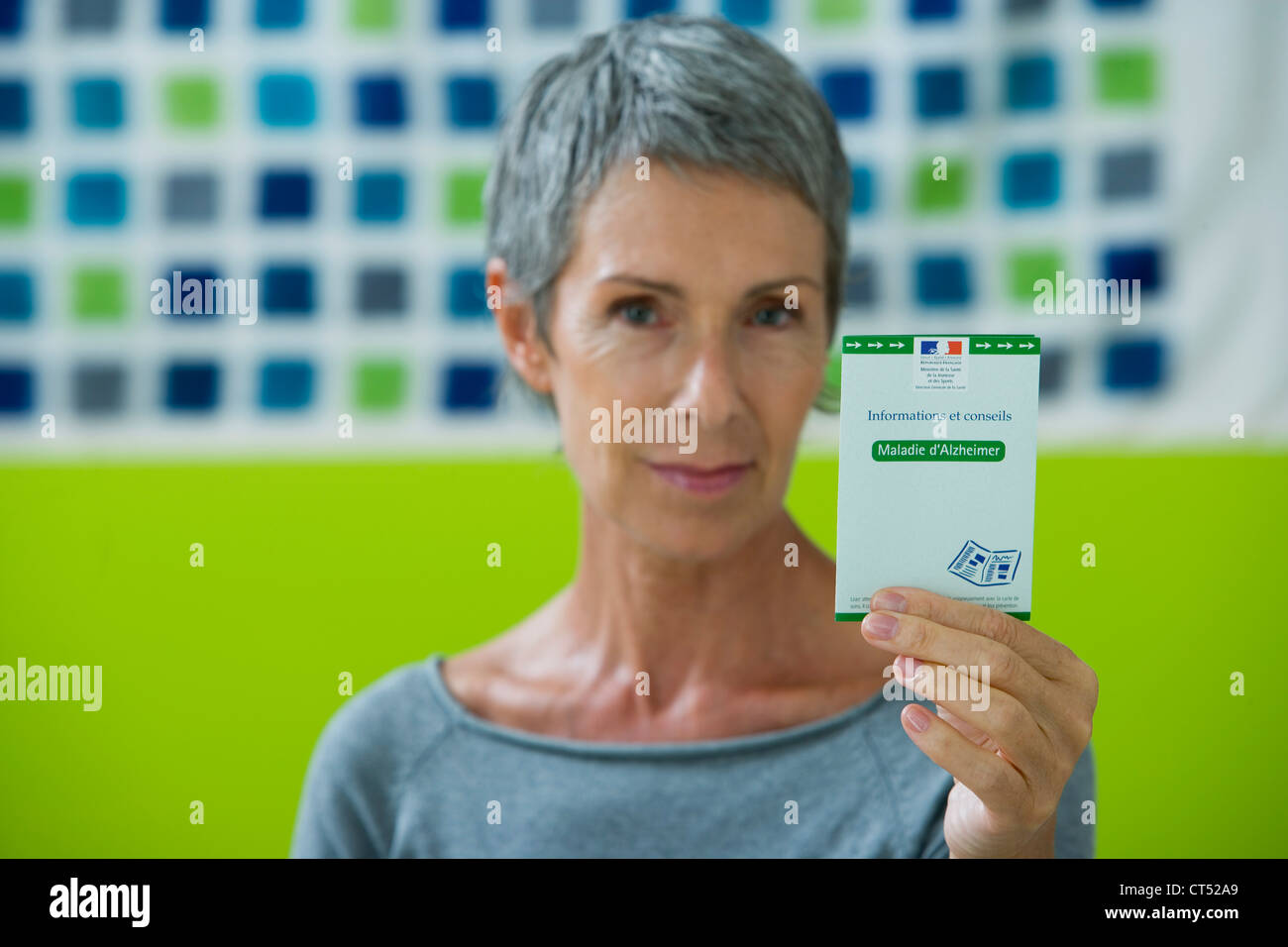 ALZHEIMER'S DISEASE CARD Stock Photo - Alamy