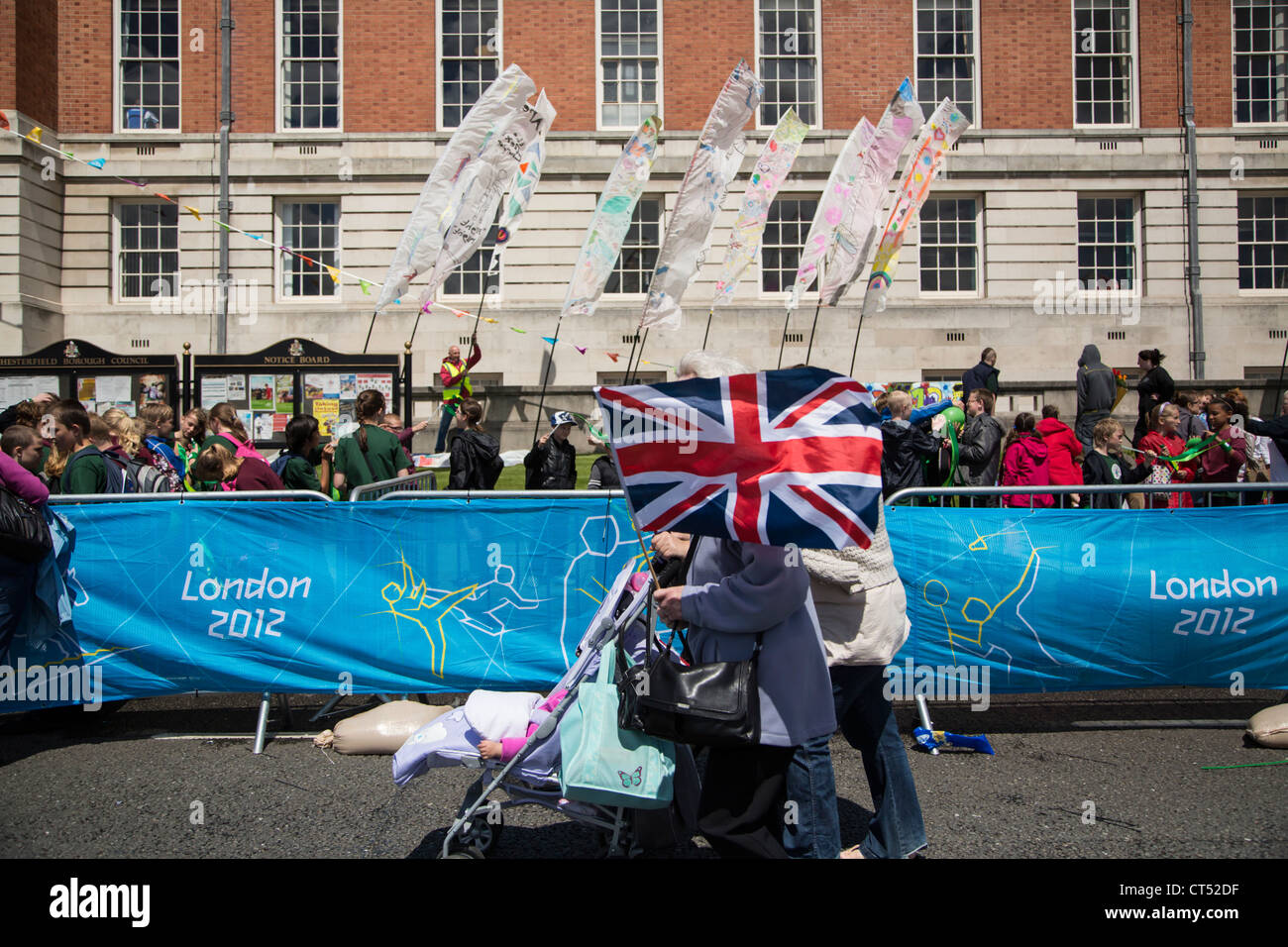 Chesterfield flags hi-res stock photography and images - Alamy
