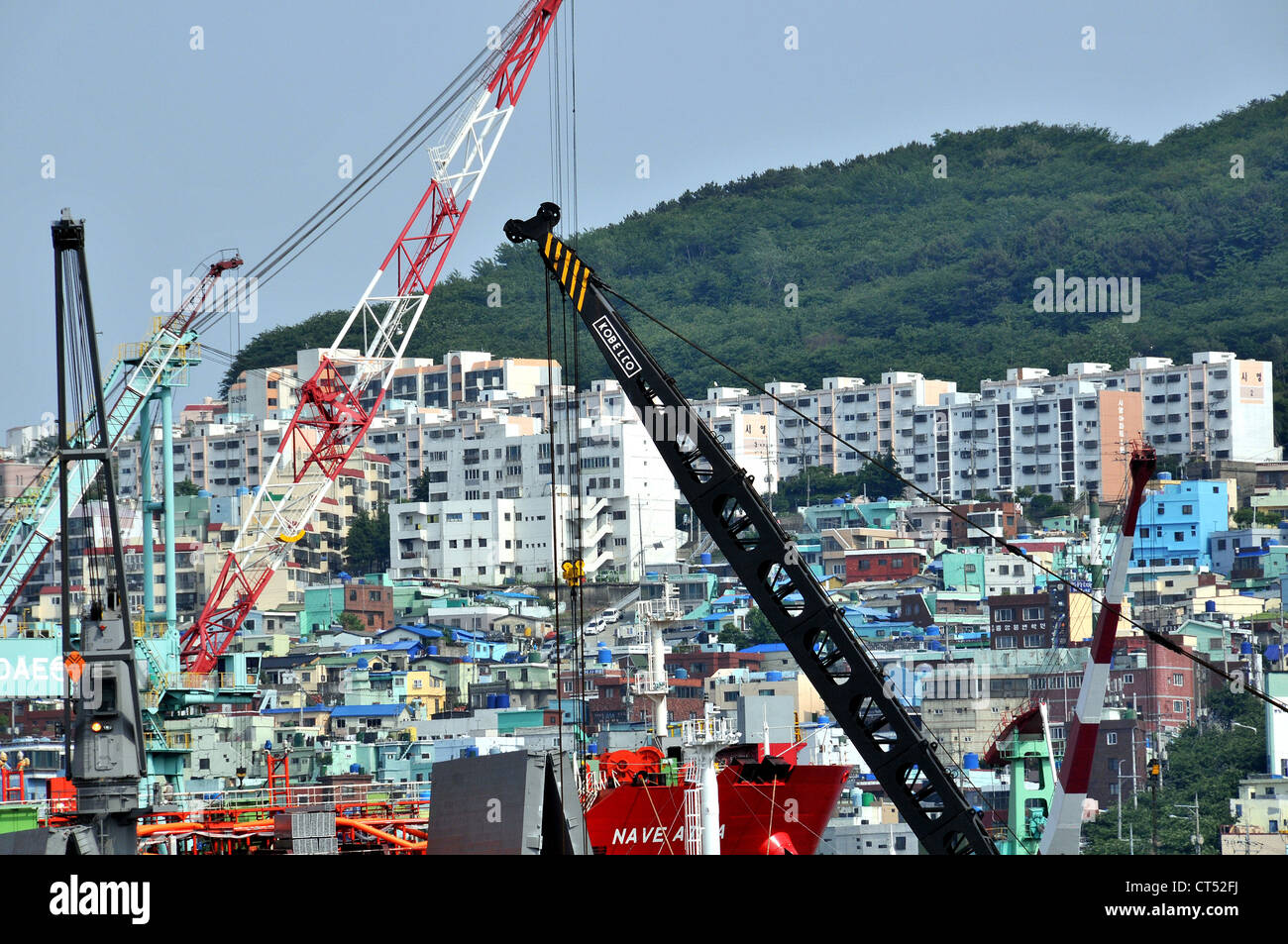 shipyard Busan South Korea Asia Stock Photo - Alamy