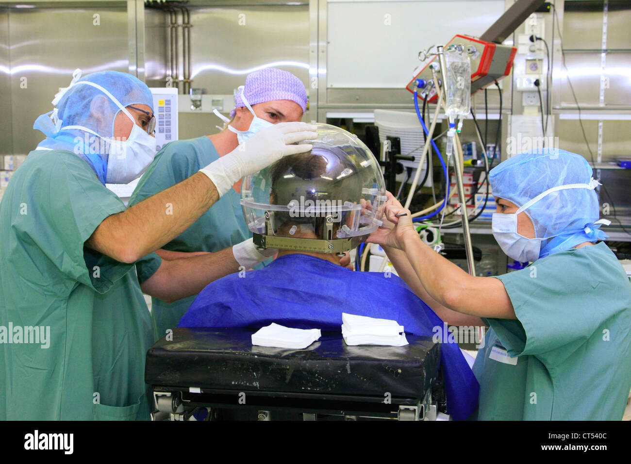 Stereotactic brain surgery hi-res stock photography and images - Alamy